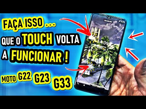 Moto G22, G23, G33 TOUCH PAROU DE FUNCIONAR? É só fazer isso que volta ...