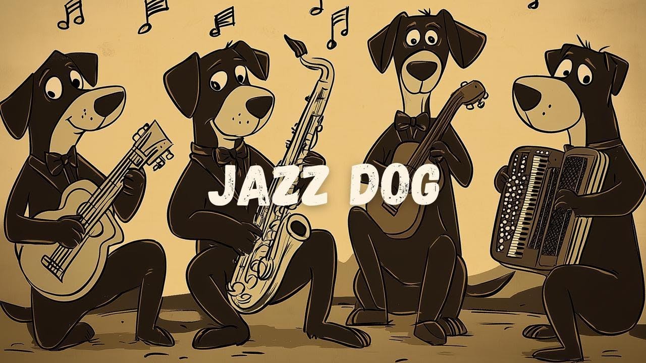 Relaxing Jazz Background Music: 14 Smooth Tracks | Cozy Animated Dog ...