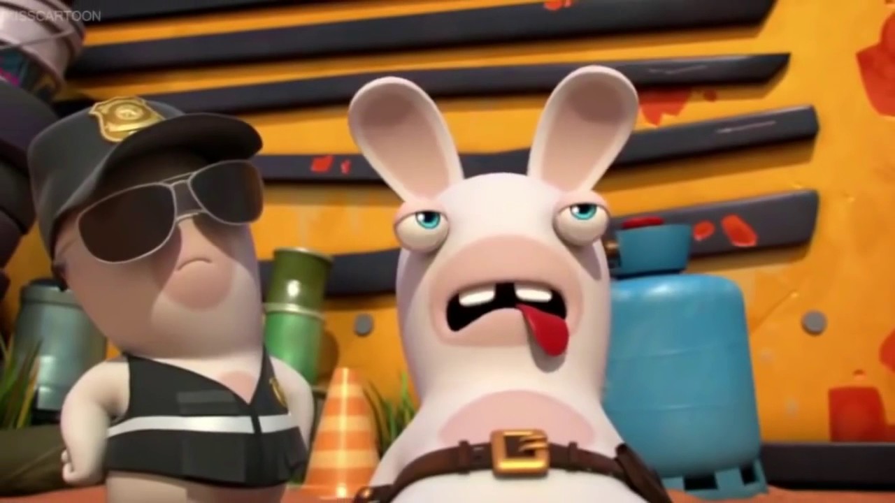 Rabbids Invasion full episode Rabbids on trial animation for kids HD ...