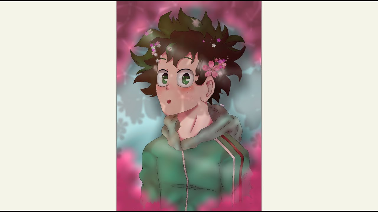 ~💚Deku - Speed draw💚~ MHA/BNHA fan art - YouTube