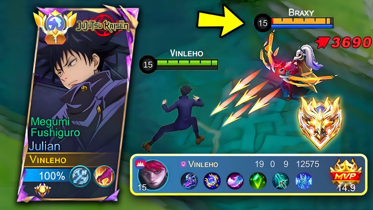19 Kills Julian Best Build New Item | Julian Full Damage | Top 1 Global ...