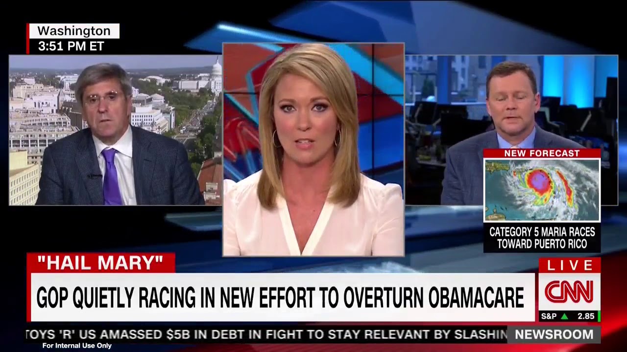 Stephen Moore on CNN's Newsroom talking about Obamacare repeal - YouTube