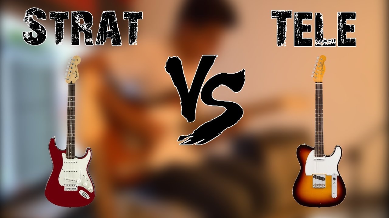 Stratocaster VS. Telecaster Sound Test Guitar Comparison YouTube