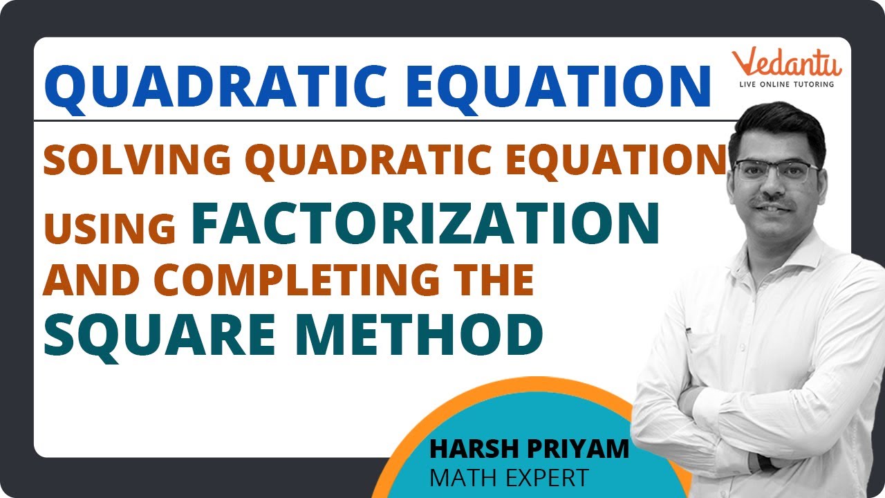 Quadratic Equations Class 10 Questions | Learn Completing the Square ...