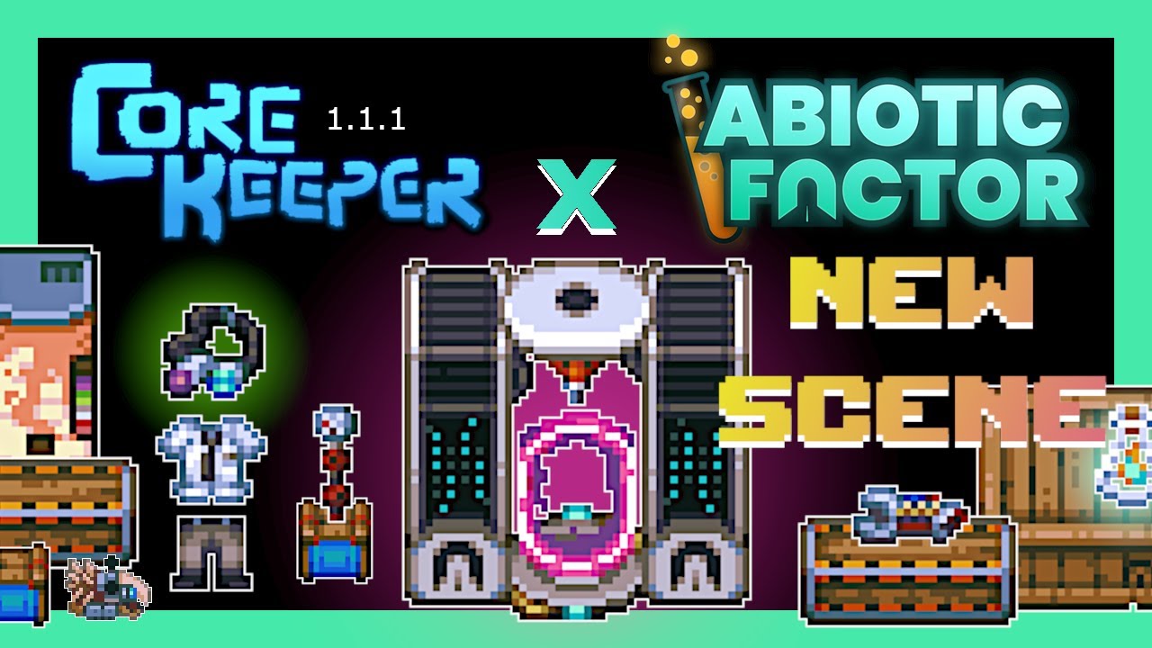 Core Keeper X Abiotic Factor NEW Laboratory Scene - YouTube
