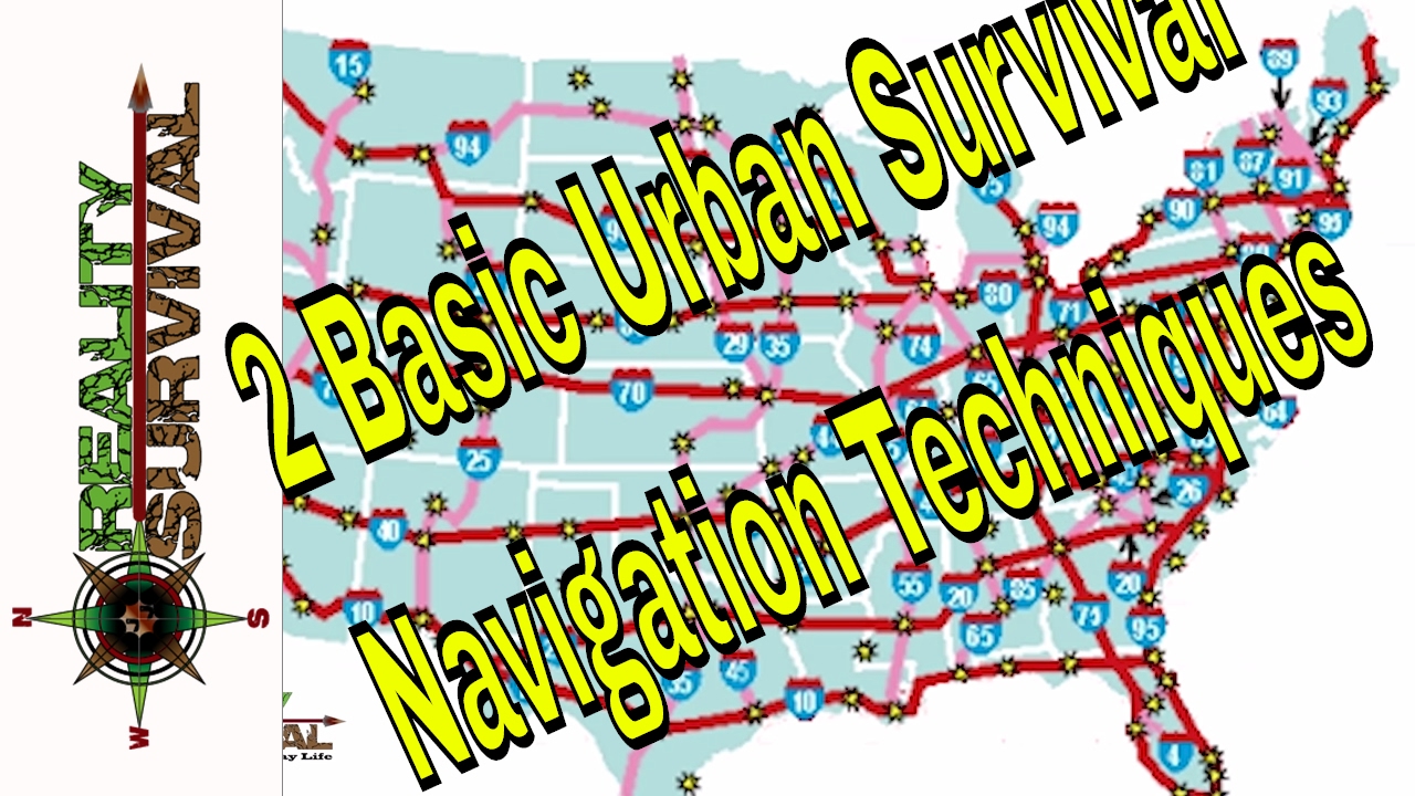 Two Basic Urban Survival Navigation Tips - YouTube