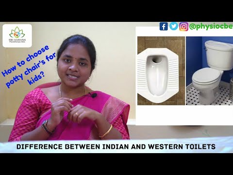 Difference between Western and Indian Toilet | Potty chair of Kids ...