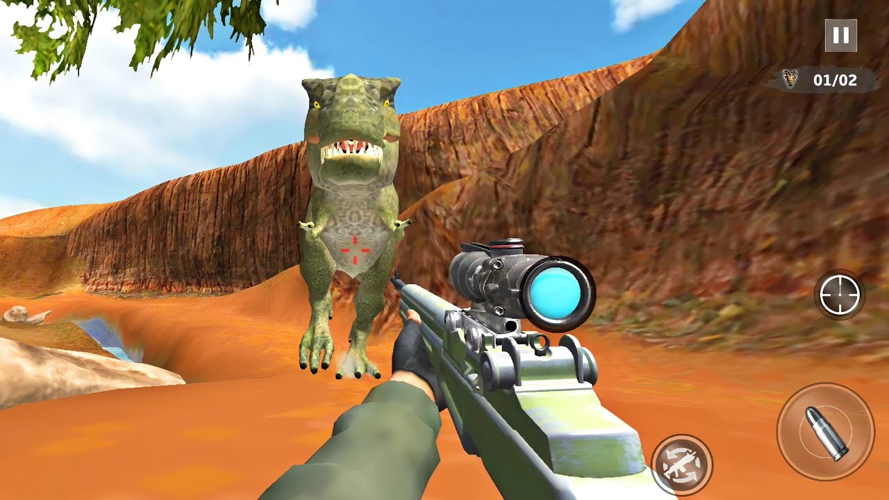 Deadly Dinosaur _ real dino hunting games offline _ Android game #7 ...