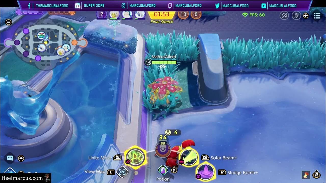 Pokemon Unite Standard Battle | In Remoat Stadium | 1252023 - YouTube