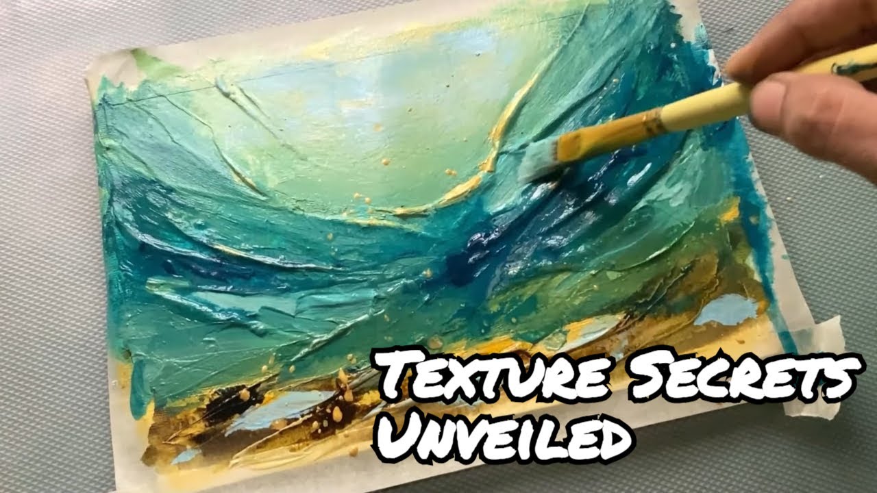 MIND-BLOWING TEXTURES Secrets That Will Elevate Your Art! - YouTube