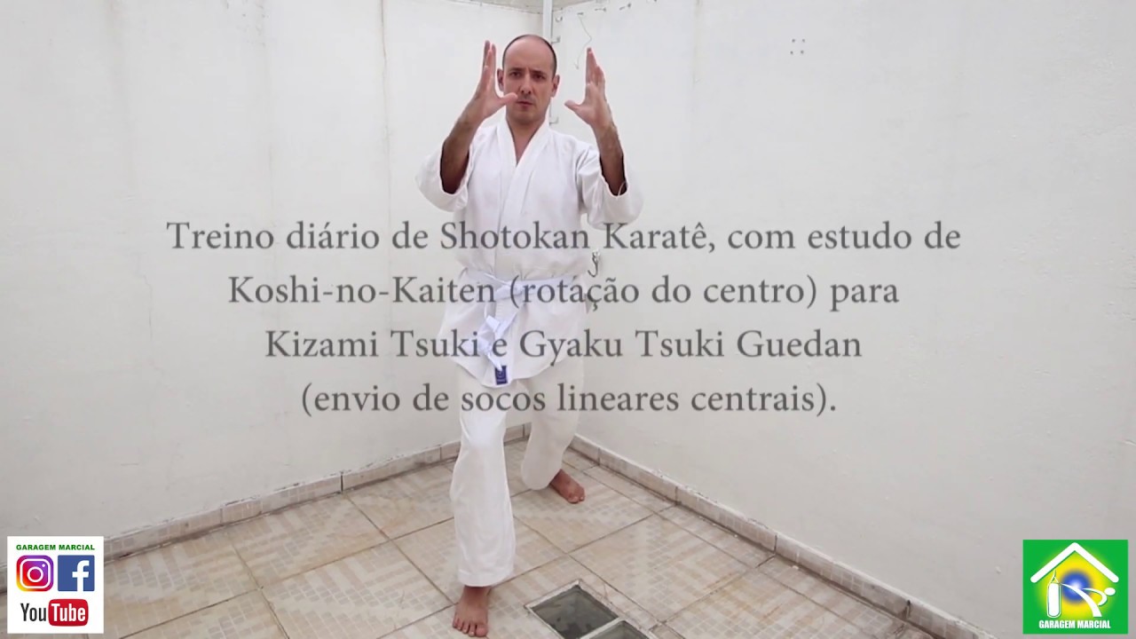 Shotokan Karatê, Koshi-no Kaiten - YouTube