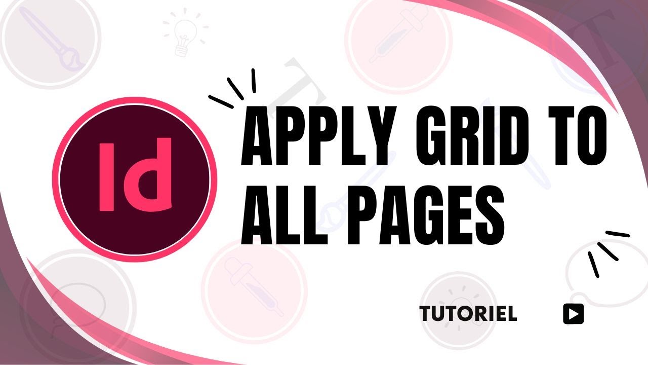 How to Apply Grids to All Pages in InDesign - YouTube