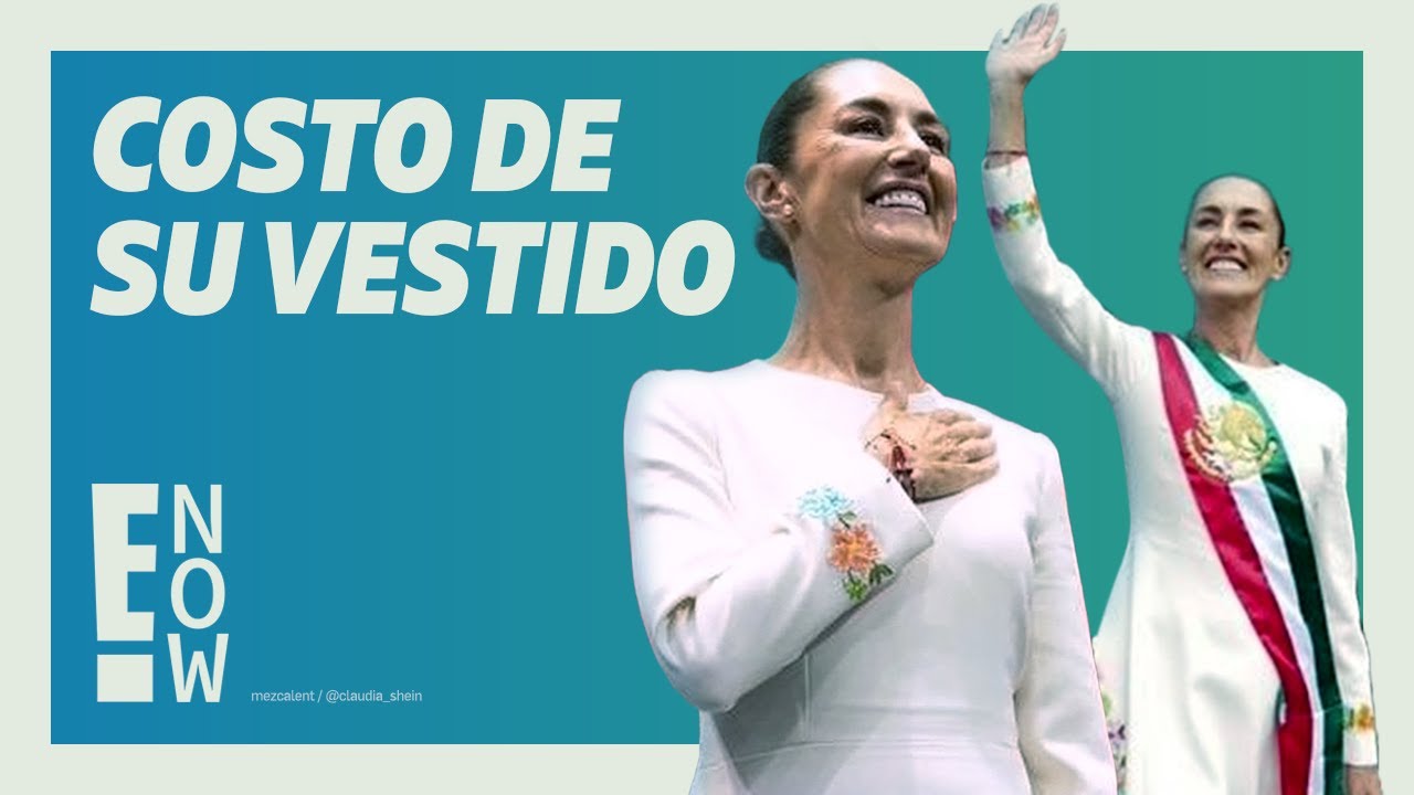 CUÁNTO COSTÓ EL VESTIDO BLANCO DE CLAUDIA SHEINBAUM - YouTube