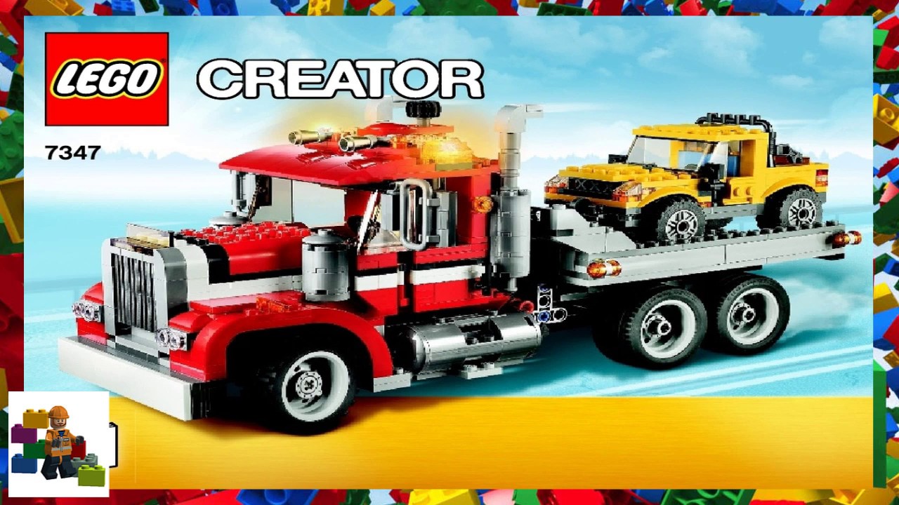 LEGO instructions - Creator - 7347 - Highway Pickup (Book 2) - YouTube
