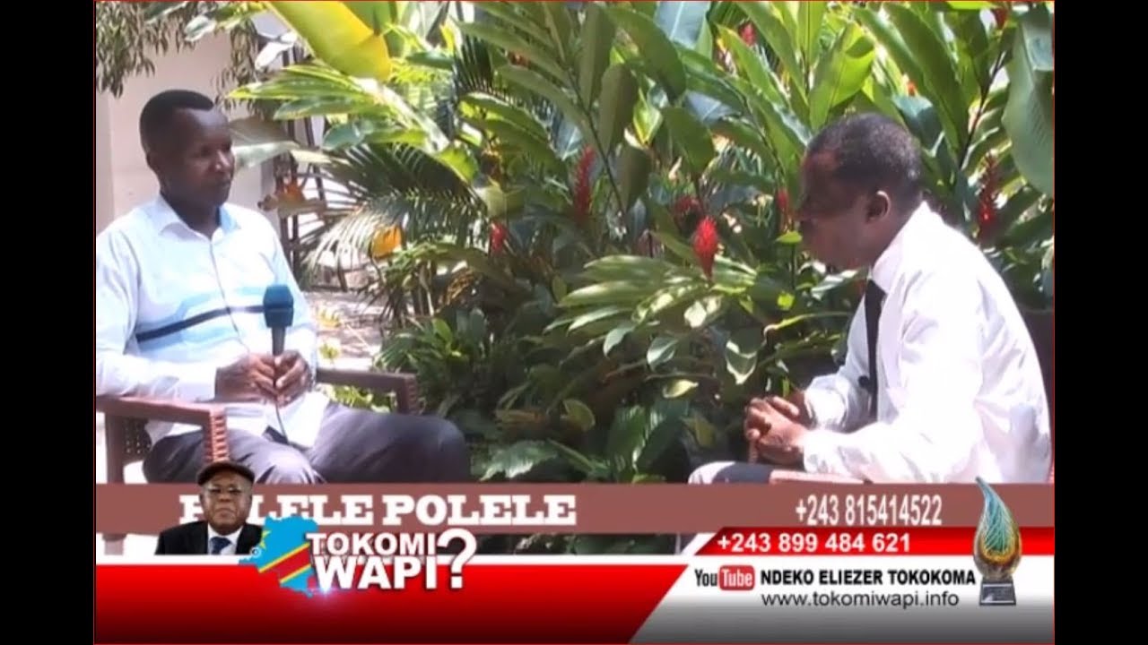 TOKOMI WAPI 28 03 2019 NDEKO ELIEZER ALOBELI ACTUALITE - YouTube