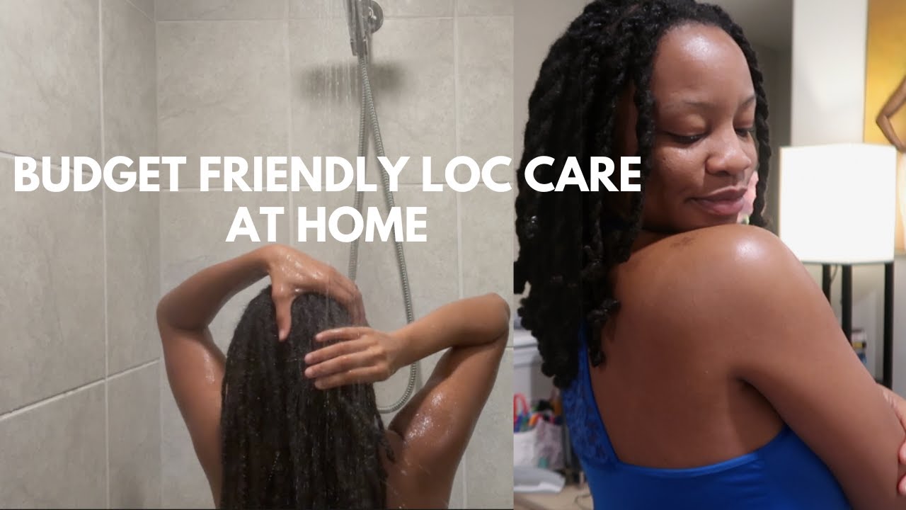 How I maintain my locs at home 🌱| wash + 2-strand retwist routine - YouTube
