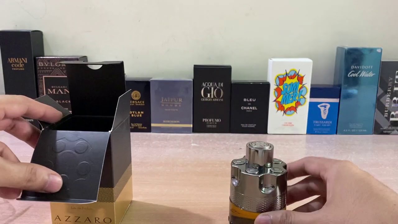 THE PARTY BEAST AZZARO WANTED BY NIGHT BAD BOY FRAGRANCE - YouTube