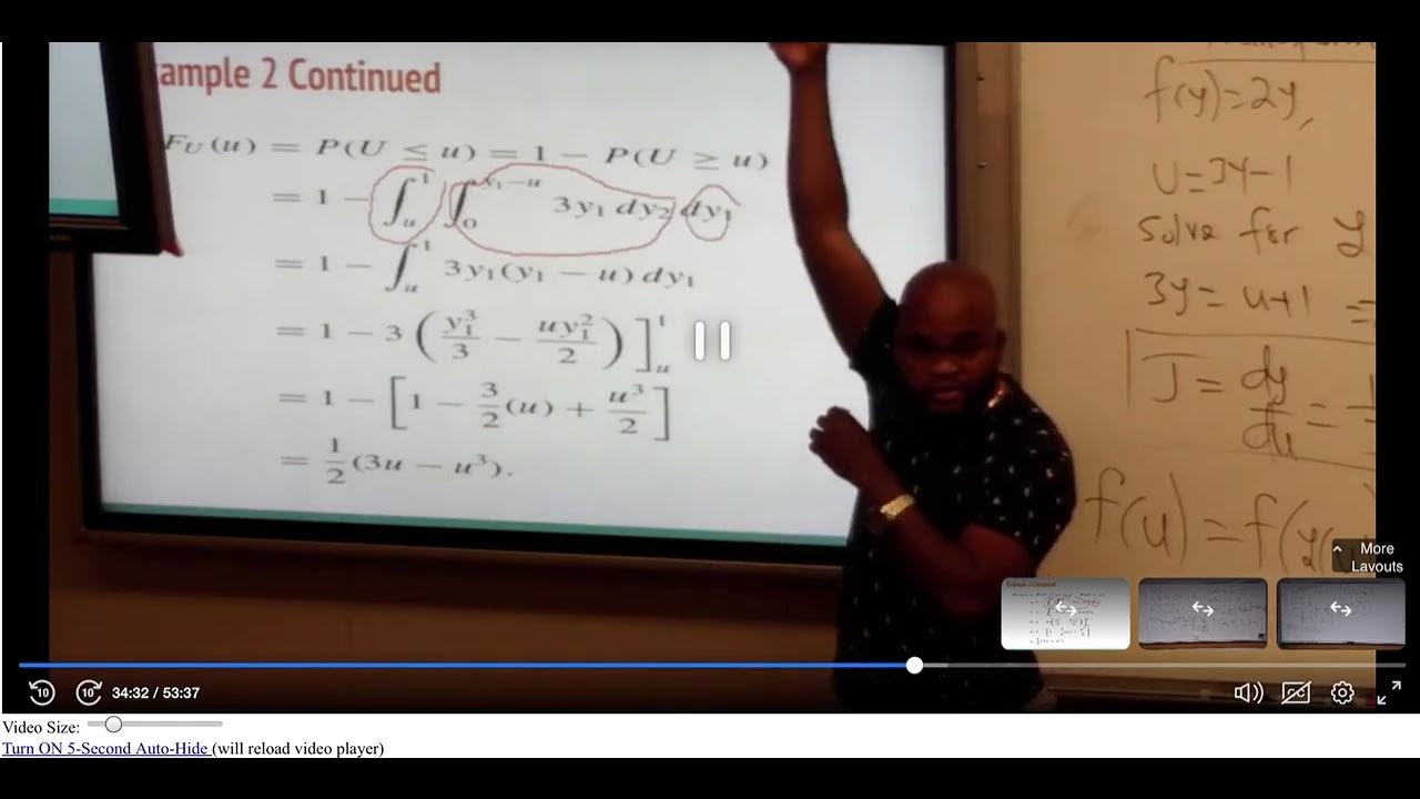 Function of Random Variables Part 3 - YouTube