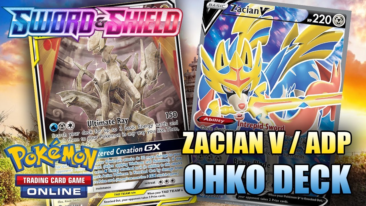 BEST DECK IN THE FORMAT - ZACIAN V + ADP (Pokemon TCG Sword and Shield ...