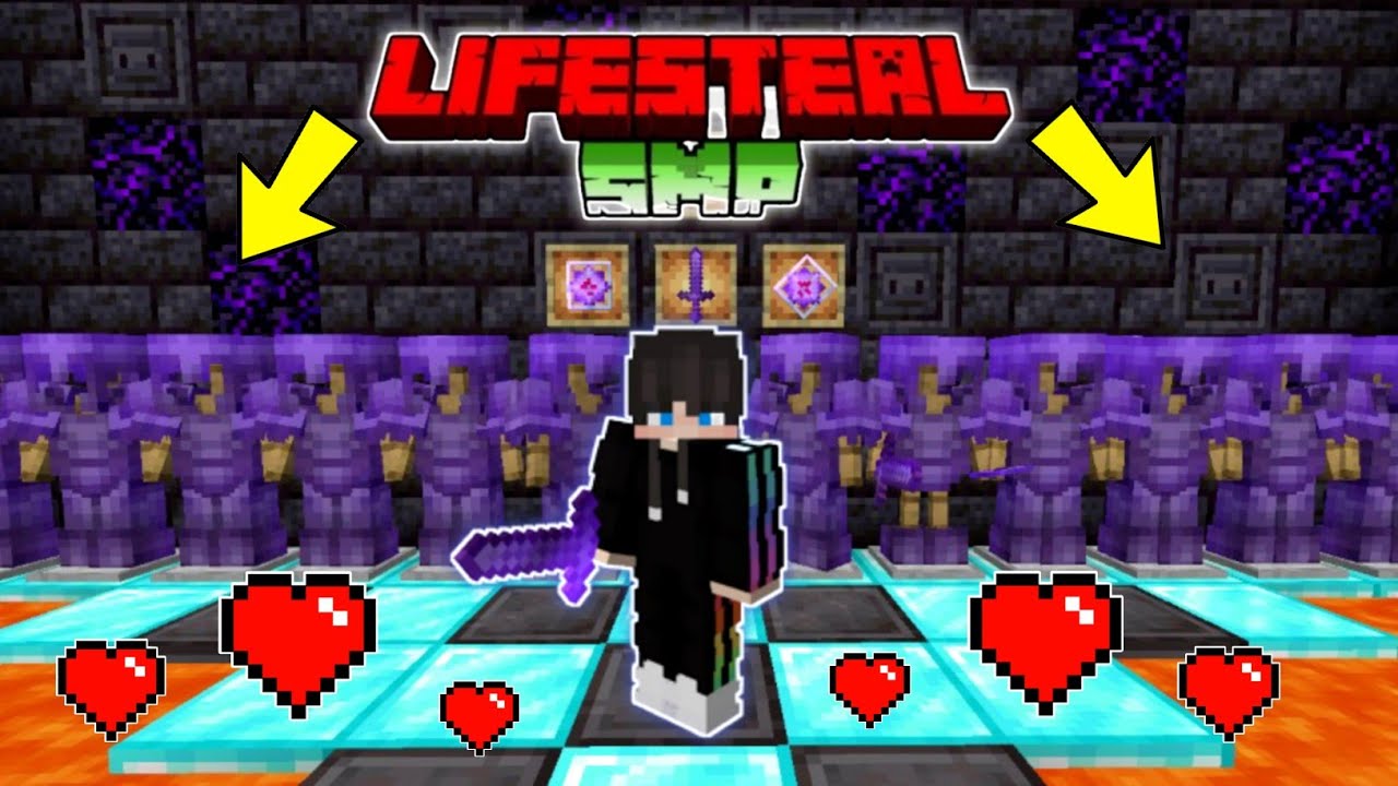 How I Got Max Hearts On This LIFESTEAL SMP In Minecraft... - YouTube