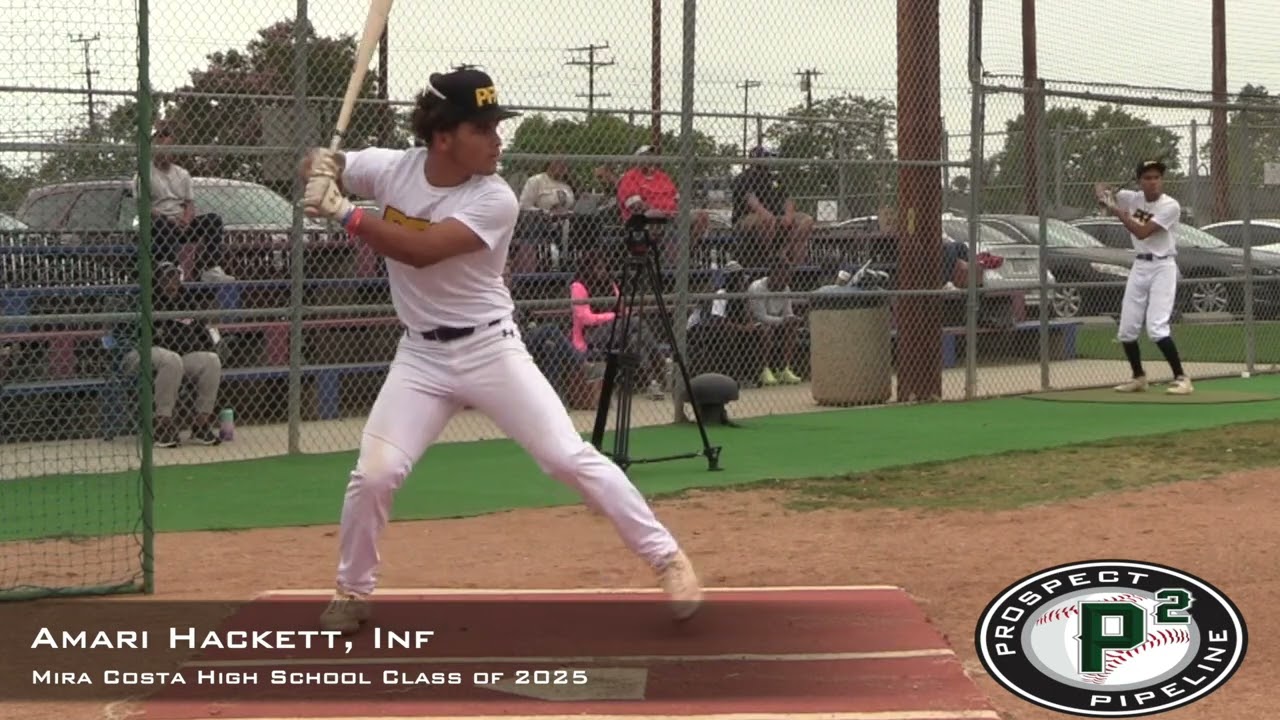 Amari Hackett Prospect Video, Inf, Mira Costa High School Class of 2025 ...