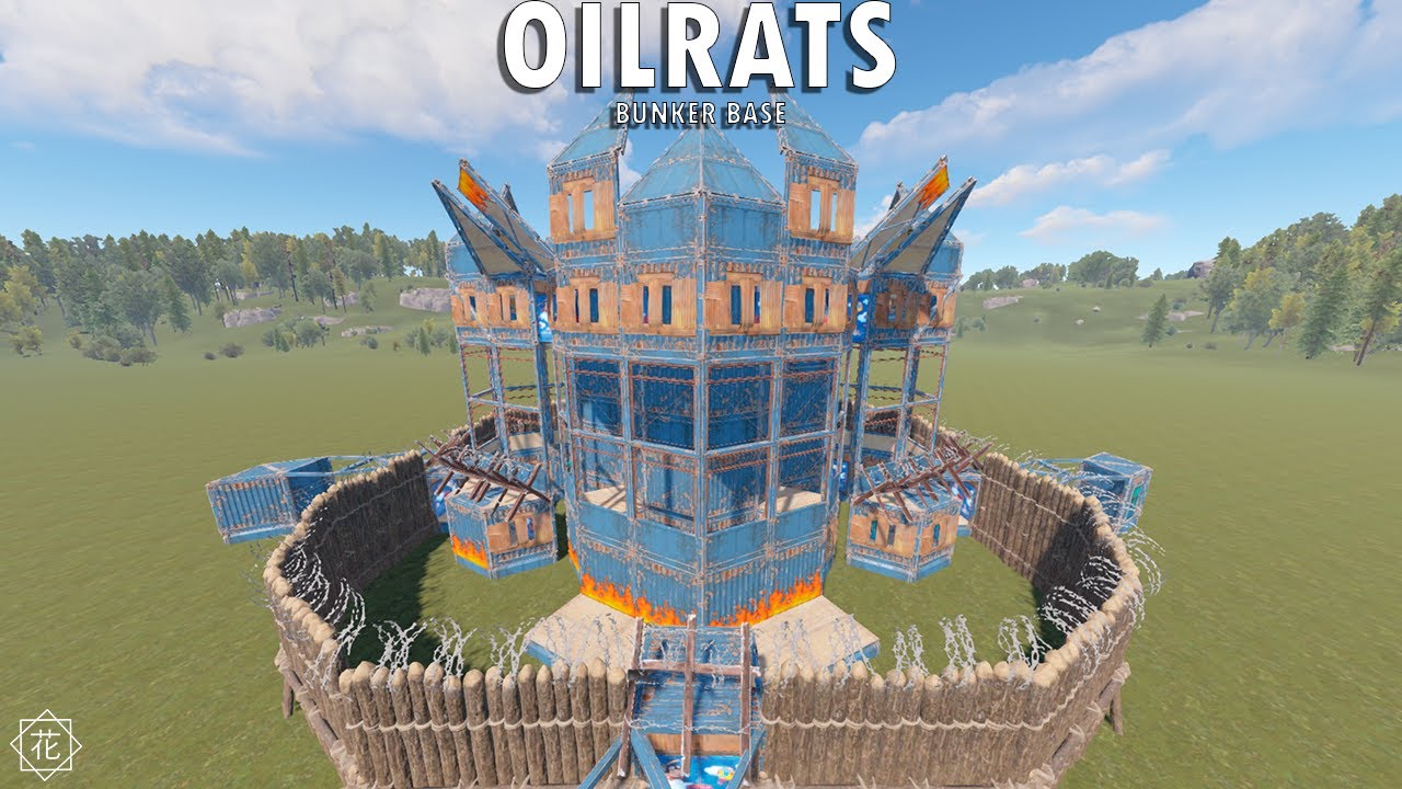 Oilrats Bunker Base Solo Duo Trio Rust Youtube