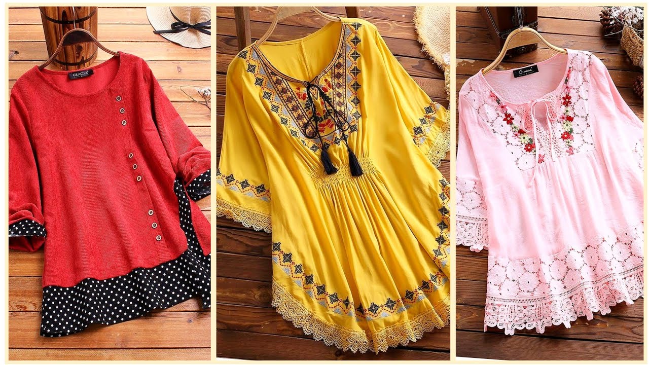 Elegant Stylish Casual Wear Top Blouse Shirts Design Ideas - YouTube