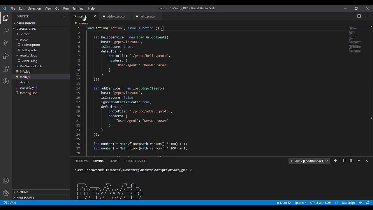Grpc Communication Protocol With Devweb Scripts Youtube 1094