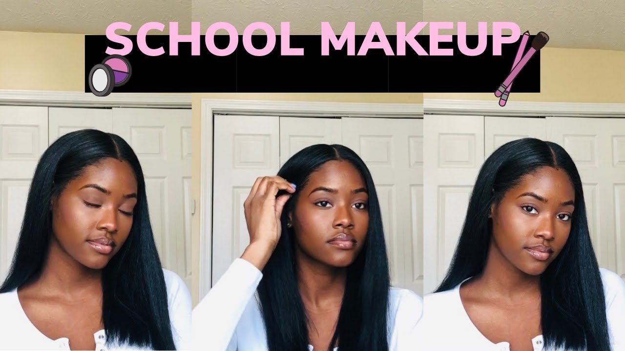 EVERYDAY MAKEUP FOR SCHOOL | MY 10 MINUTE MAKEUP ROUTINE - YouTube