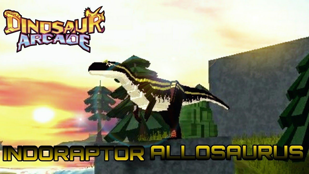 Dinosaur Arcade|Life of an Indoraptor Allosaurus|Pt.1|Dinosaur ...