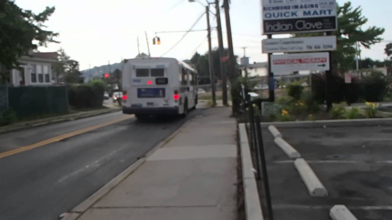 MTA New York City Bus Orion V 6095 on the S53 - YouTube
