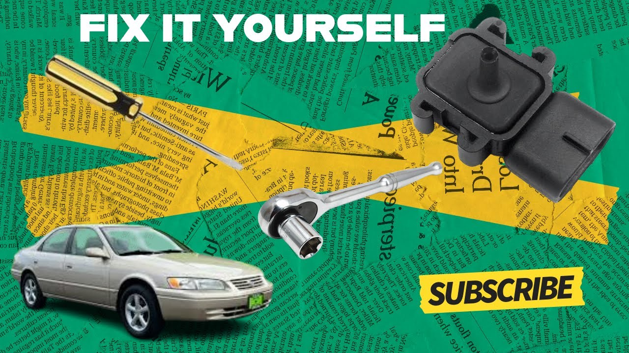 Toyota Camry map sensor installment pt 1 - YouTube
