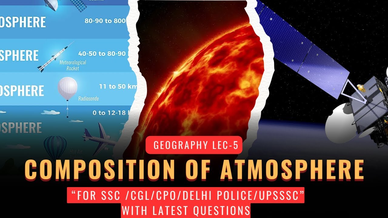 LEC-5 “Layers and Composition of the Atmosphere Explained | Geography ...