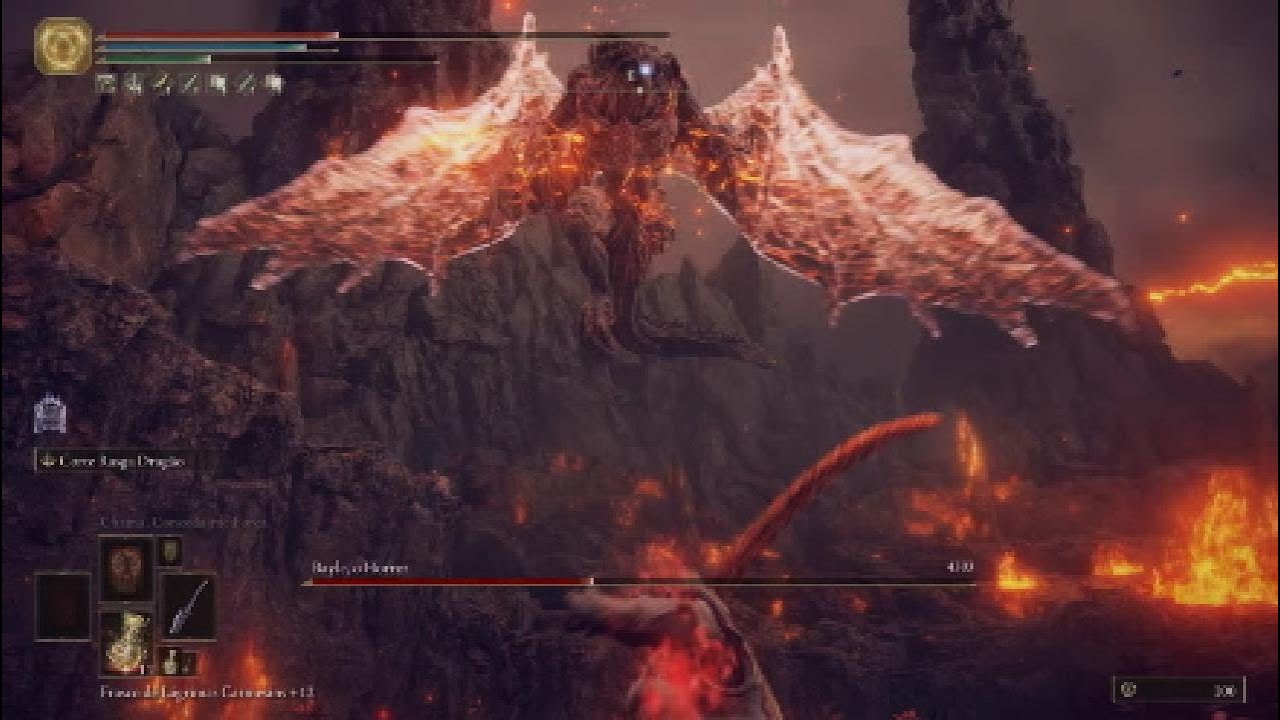 Elden Ring (DLC) - Bayle (Boss Fight) No Summons - YouTube