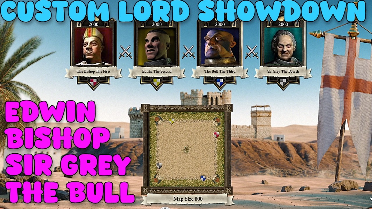 Custom lord showdown | Stronghold Crusader Definitive Edition - YouTube