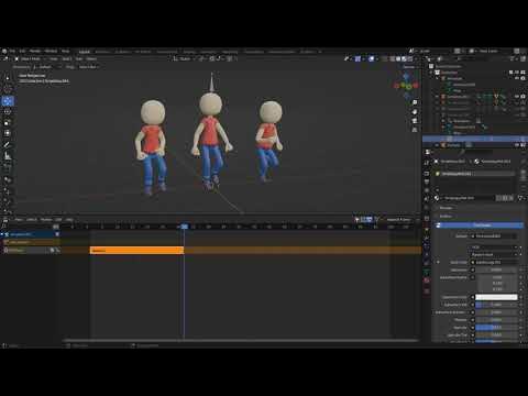 Combining Actions in Blender from Mixamo Animations - YouTube