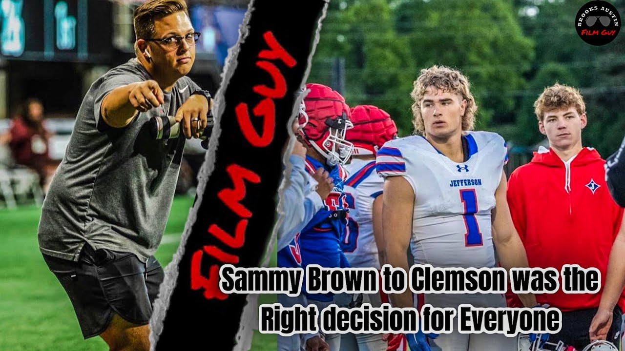 Sammy Brown Made the Right Decision Picking Clemson Over Georgia - YouTube