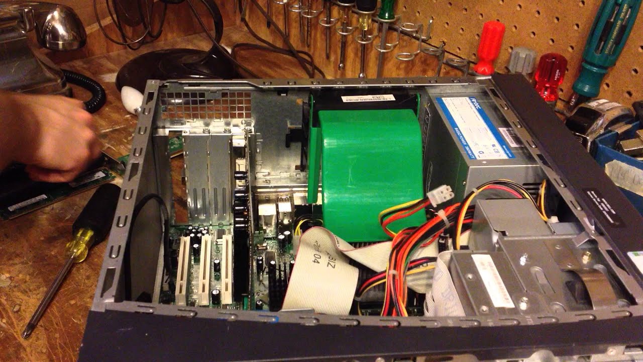 Dell Dimension 4600 Hardware Modifications - YouTube