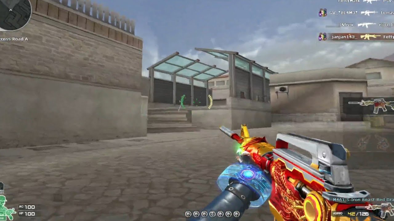 CFPH: M4A1-S Red Dragon2 FFA Gameplay - YouTube