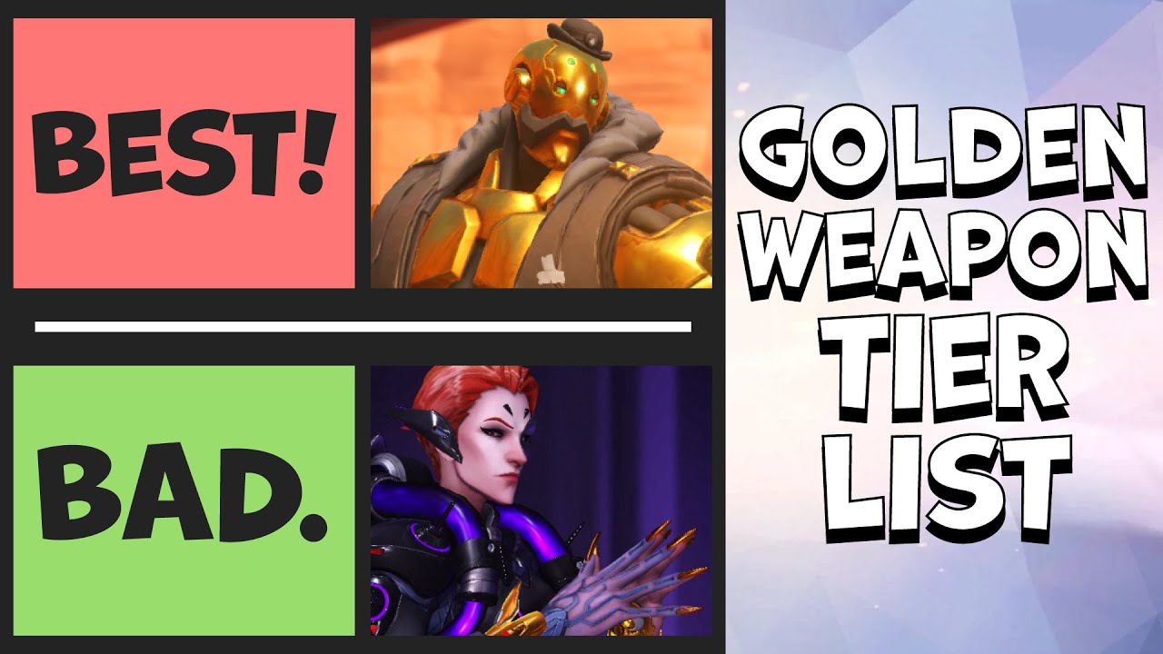 Overwatch 2 GOLDEN Weapons Tier List - YouTube