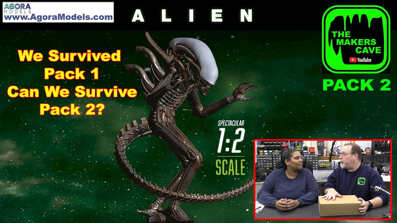 Agora ½ Scale Xenomorph from Alien - Pack 2 - YouTube