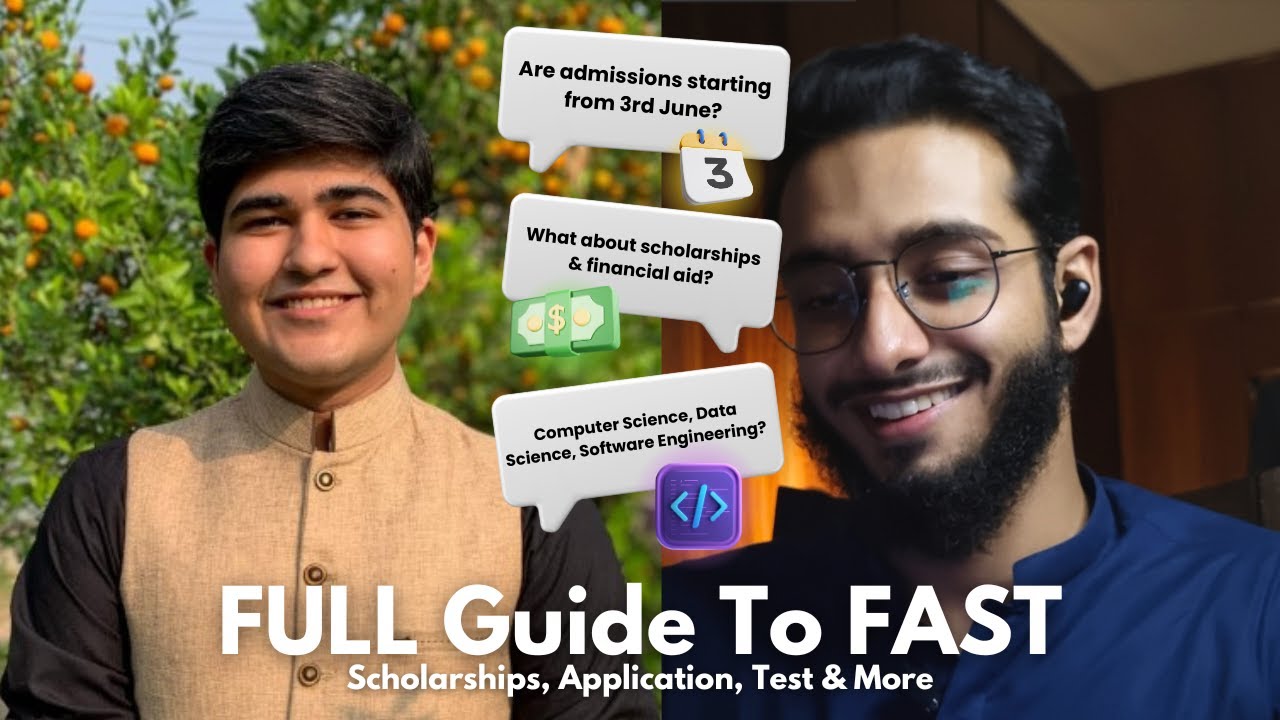A FULL GUIDE on Applying to FAST University | Getting into FAST - YouTube