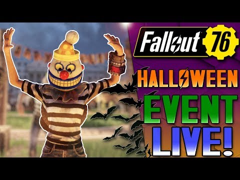 NEW HALLOWEEN EVENT! - MISCHIEF NIGHT - FALLOUT 76 FREE UPDATE! - LIVE ...
