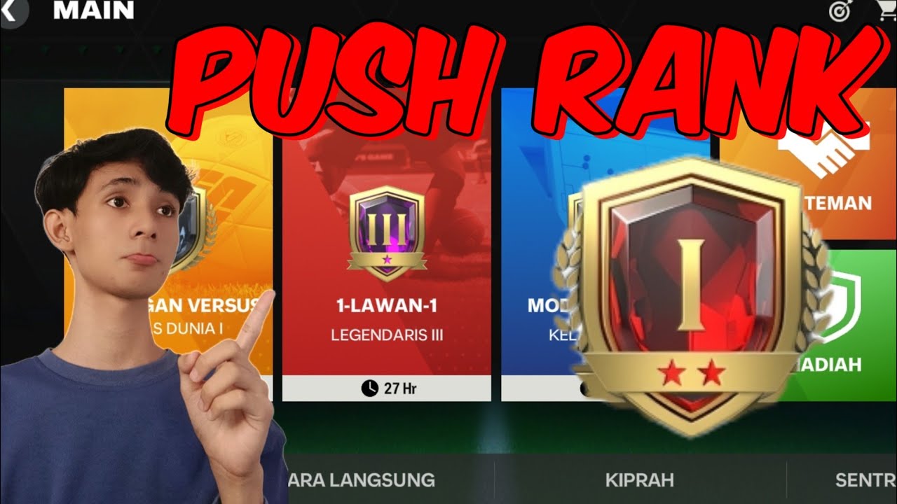 PUSH RANK AHHH - YouTube