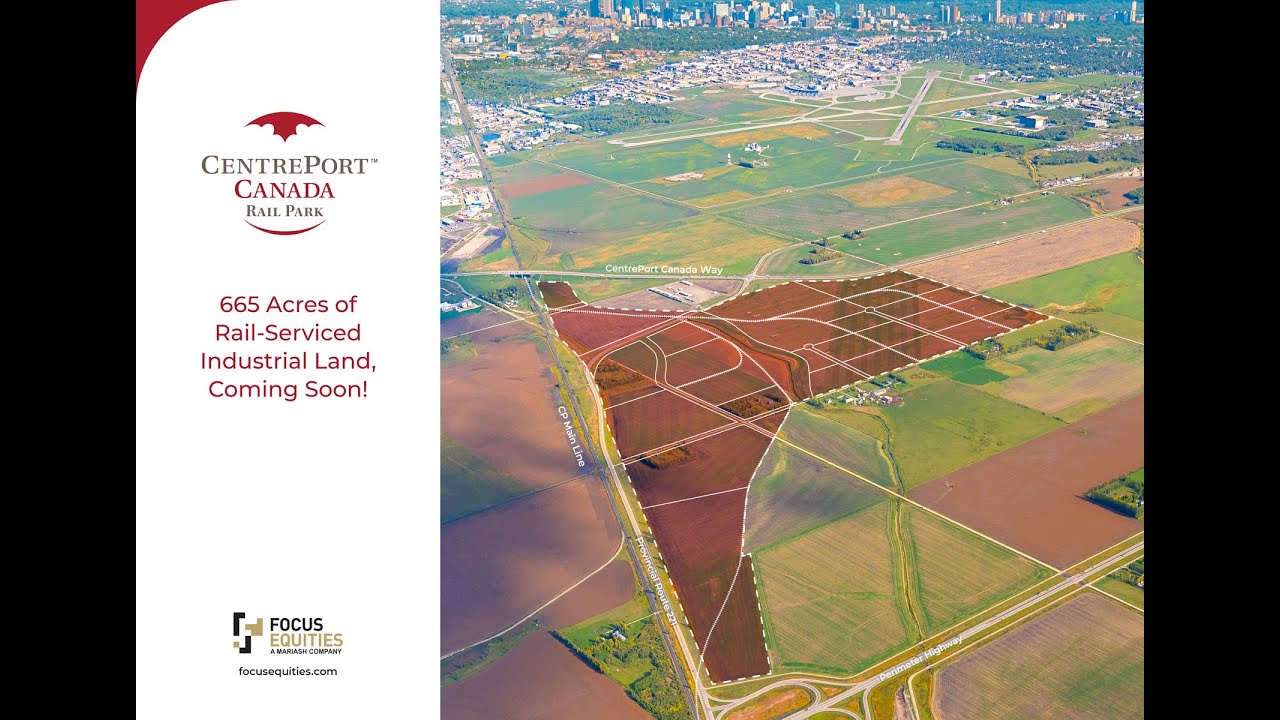 Ken Mariash on Winnipeg's Potential CentrePort Rail Park - YouTube