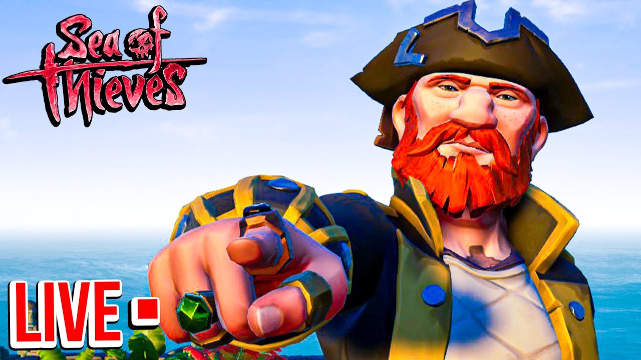 STEALING TREASURE FROM YOU! | Sea of Thieves 🔴 LIVE 🔴 - YouTube