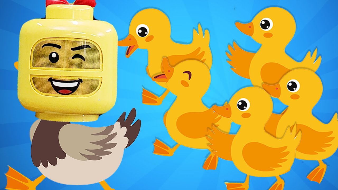 Five Little Ducks | DoReMi Bricks Counting Songs and Nursery Rhymes ...