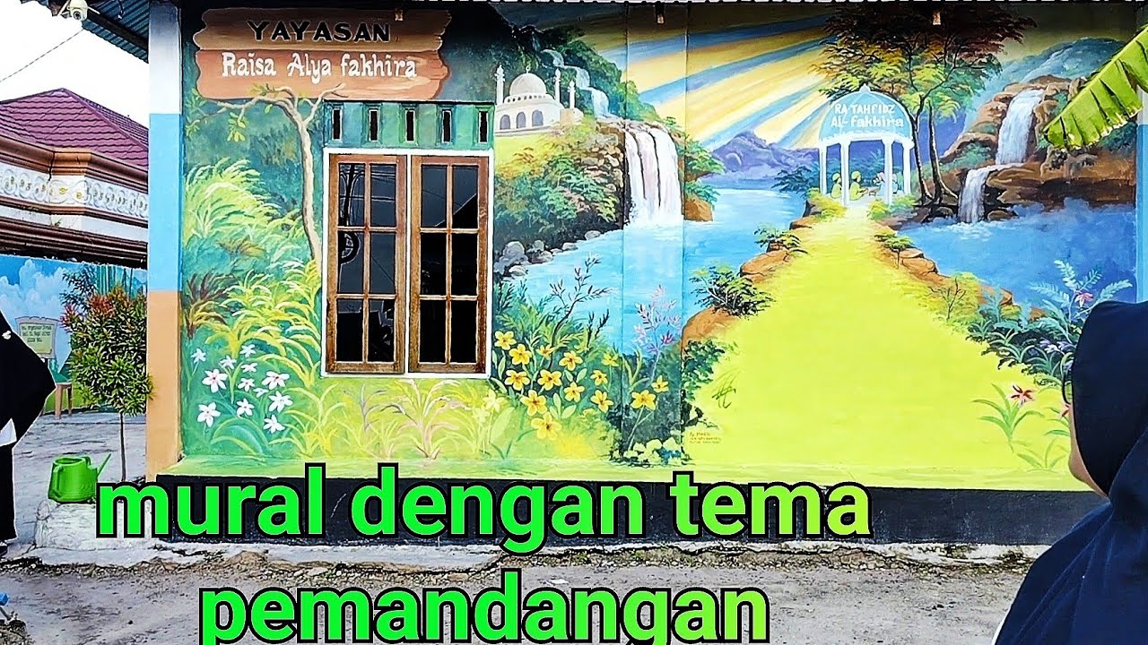 mural tk | lukisan dinding TK/paud yang indah banget. | jasa mural ...