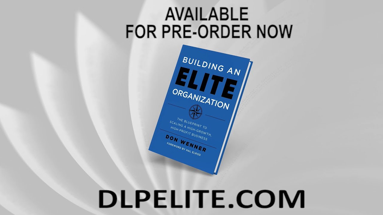 Building an Elite Organization Book Trailer - YouTube