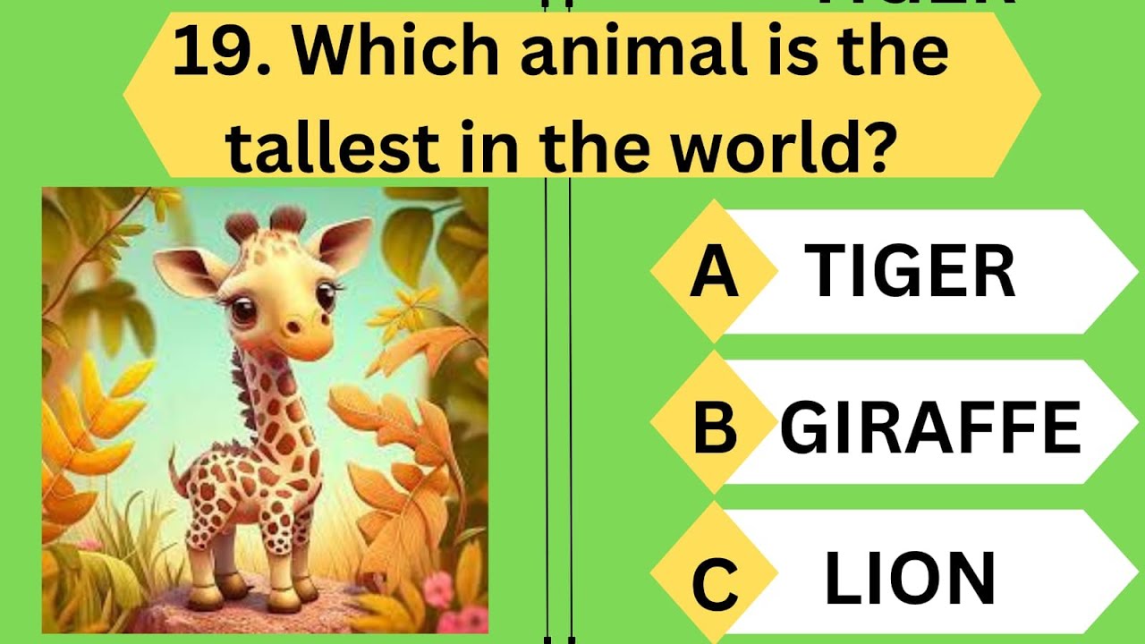 General knowledge for kids.Only genius can solve. Calculate your score ...